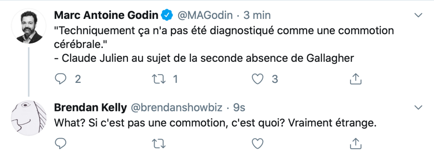 Hockey30 | Claude Julien continue son show de BOUCANE...
