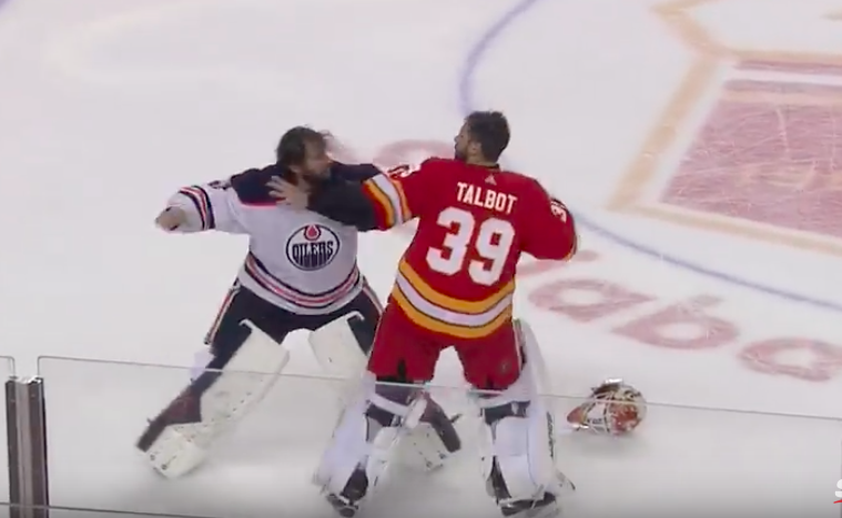 Hockey30 | Vidéo: Mike Smith et Cam Talbot se BATTENT!! AYOYE!!!!
