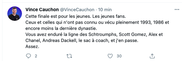 Hockey30 | HAHA!!! Chucky et Chanel doivent être FLATTÉS...
