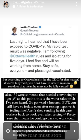 Hockey30 | AYOYE...La femme de Petry attaque Justin Trudeau...