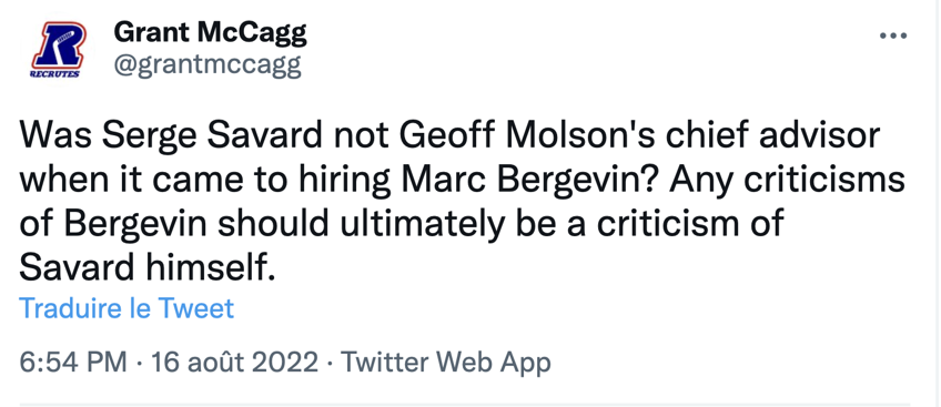 Hockey30 | Serge Savard devrait se garder une petite gêne