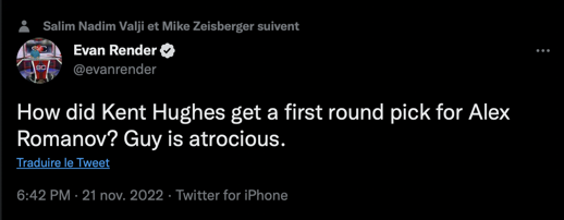 Hockey30 | Alex Romanov DÉTRUIT à Long Island...OUCH...