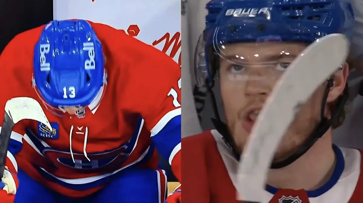Hockey30 | Punition sur le banc: Cole Caufield paye le prix